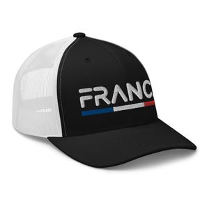 Minimal France Flag Trucker Hat Mesh France Trucker Cap - Etsy