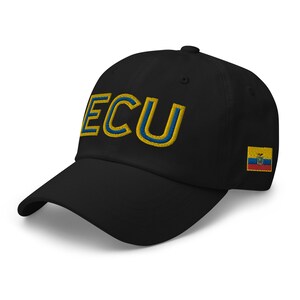 Ecuador National Flag Retro ECU Soccer Baseball Cap Dad Hat - Etsy