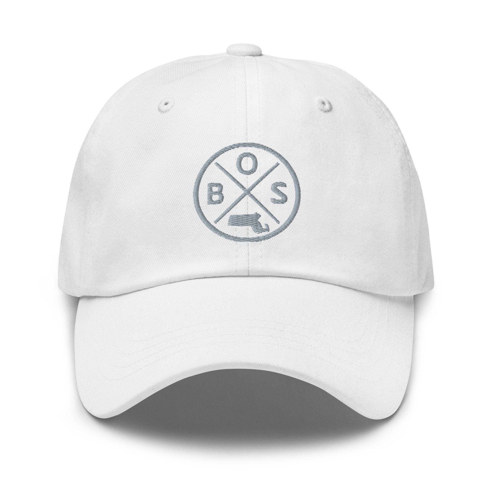 Retro Boston Baseball Hat BOS Emblem Dad Hat Cap - Etsy