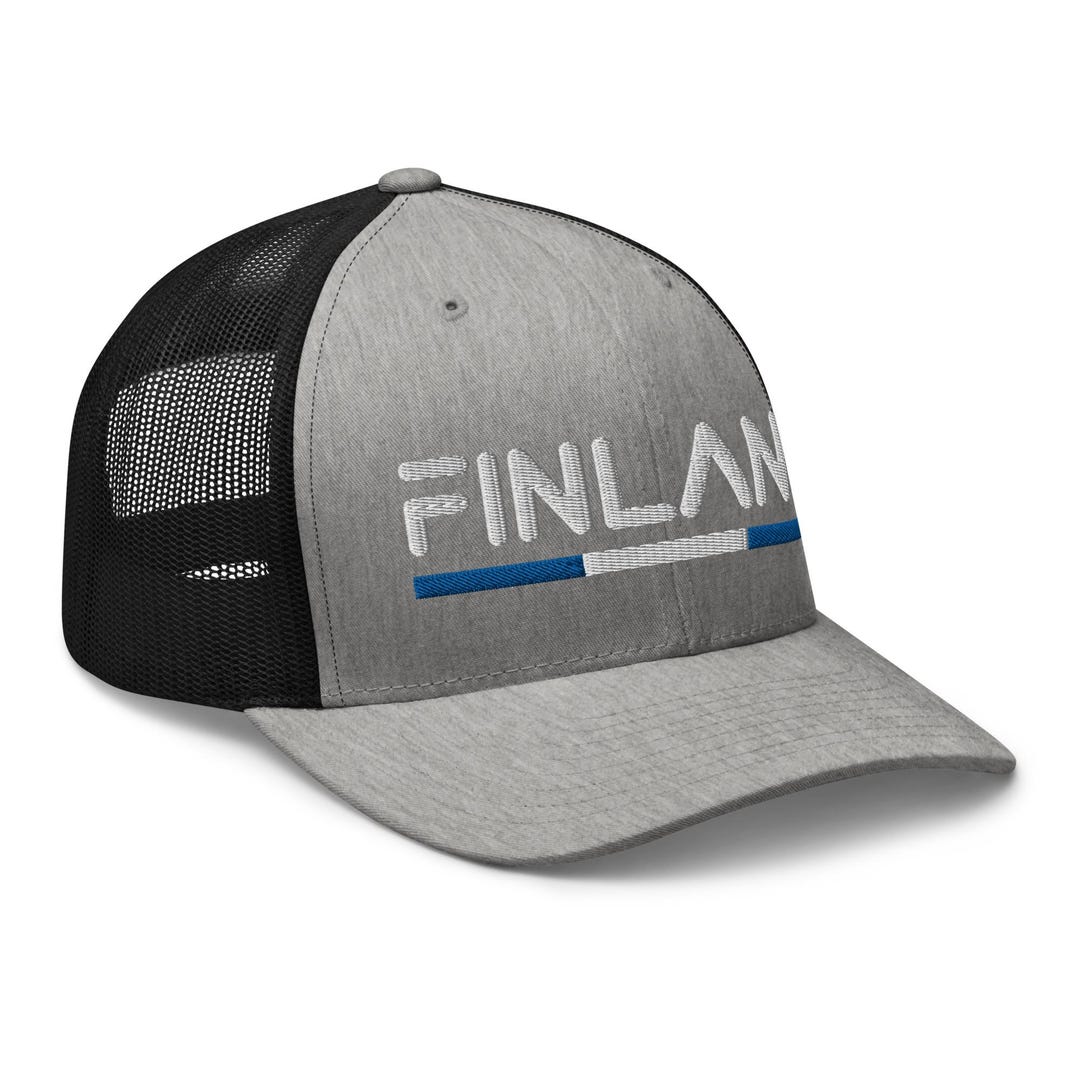 Minimal Finland Flag Trucker Hat Mesh Finland Trucker Cap - Etsy