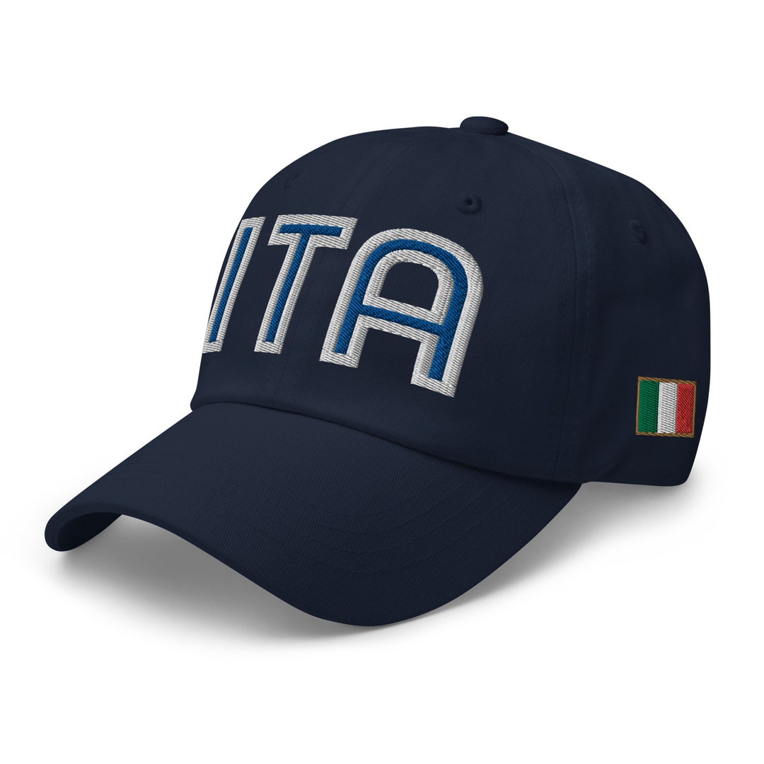 Italy National Flag Retro ITA Soccer Baseball Cap Dad Hat - Etsy