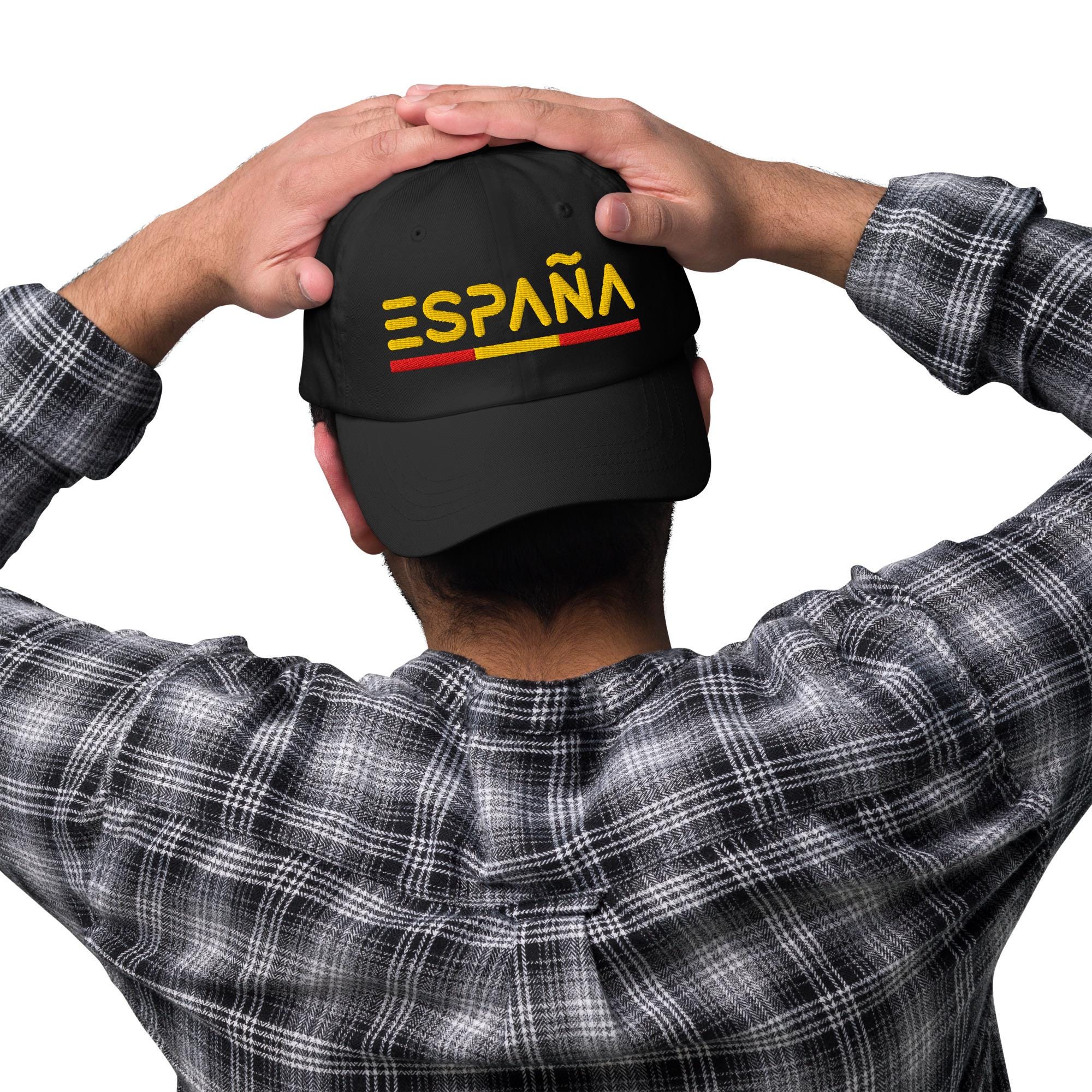 Minimal Spain Flag Hat España Soccer Baseball Dad Cap - Etsy