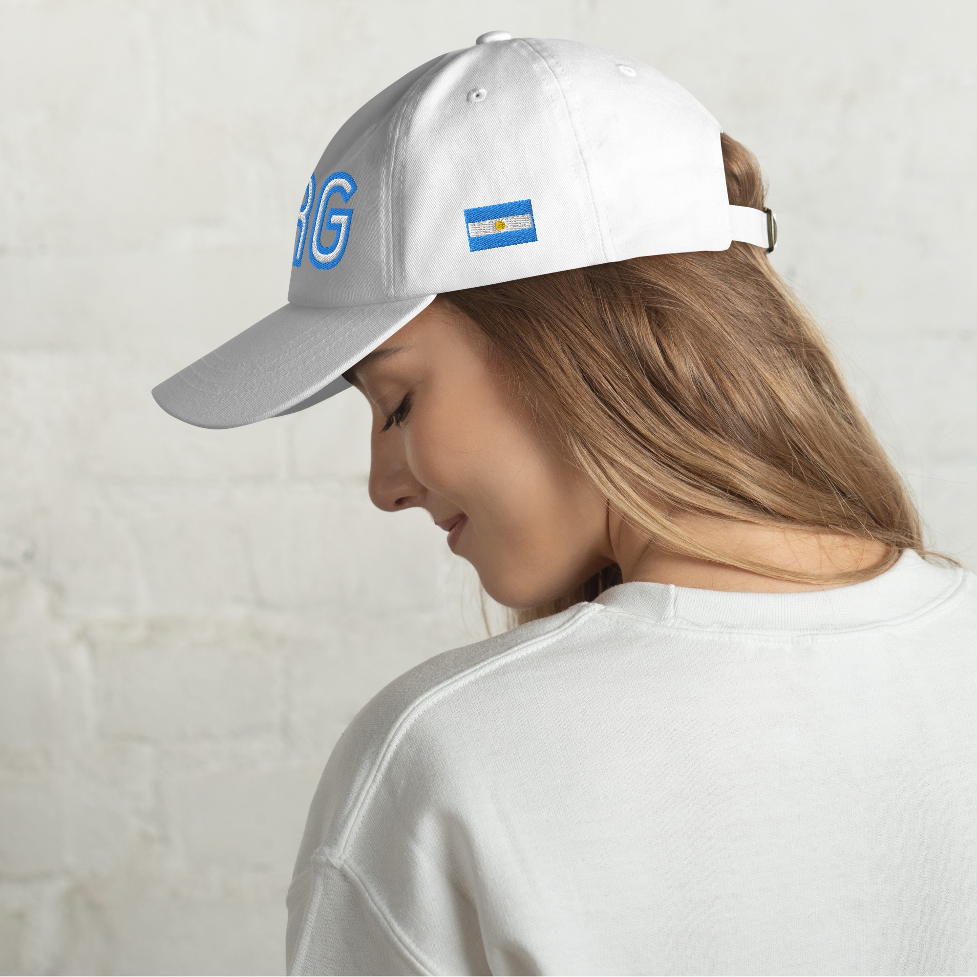 Argentina National Flag Retro ARG Soccer Baseball Cap Dad Hat - Etsy
