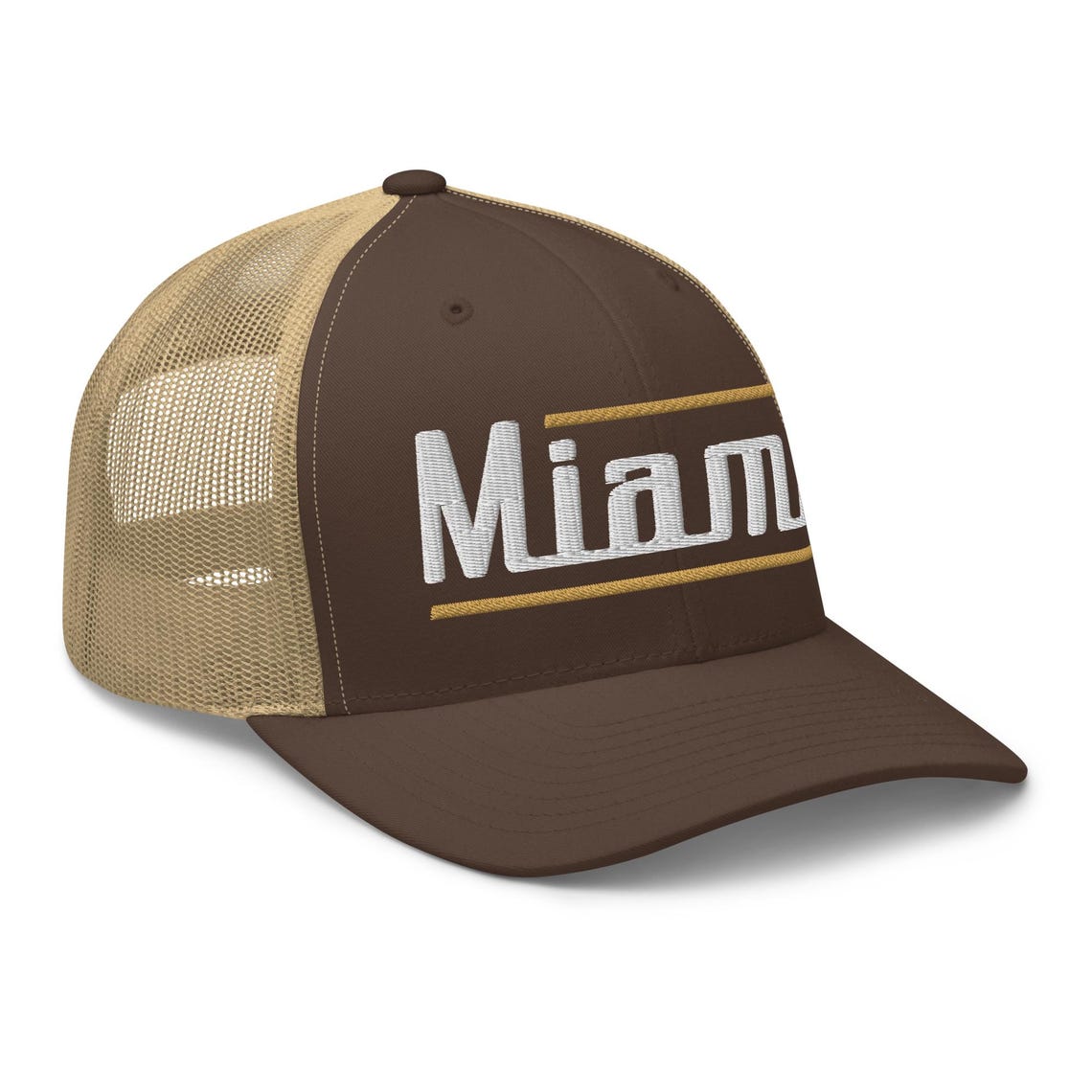 Retro Miami Trucker Cap Vintage Miami FL Trucker Hat - Etsy