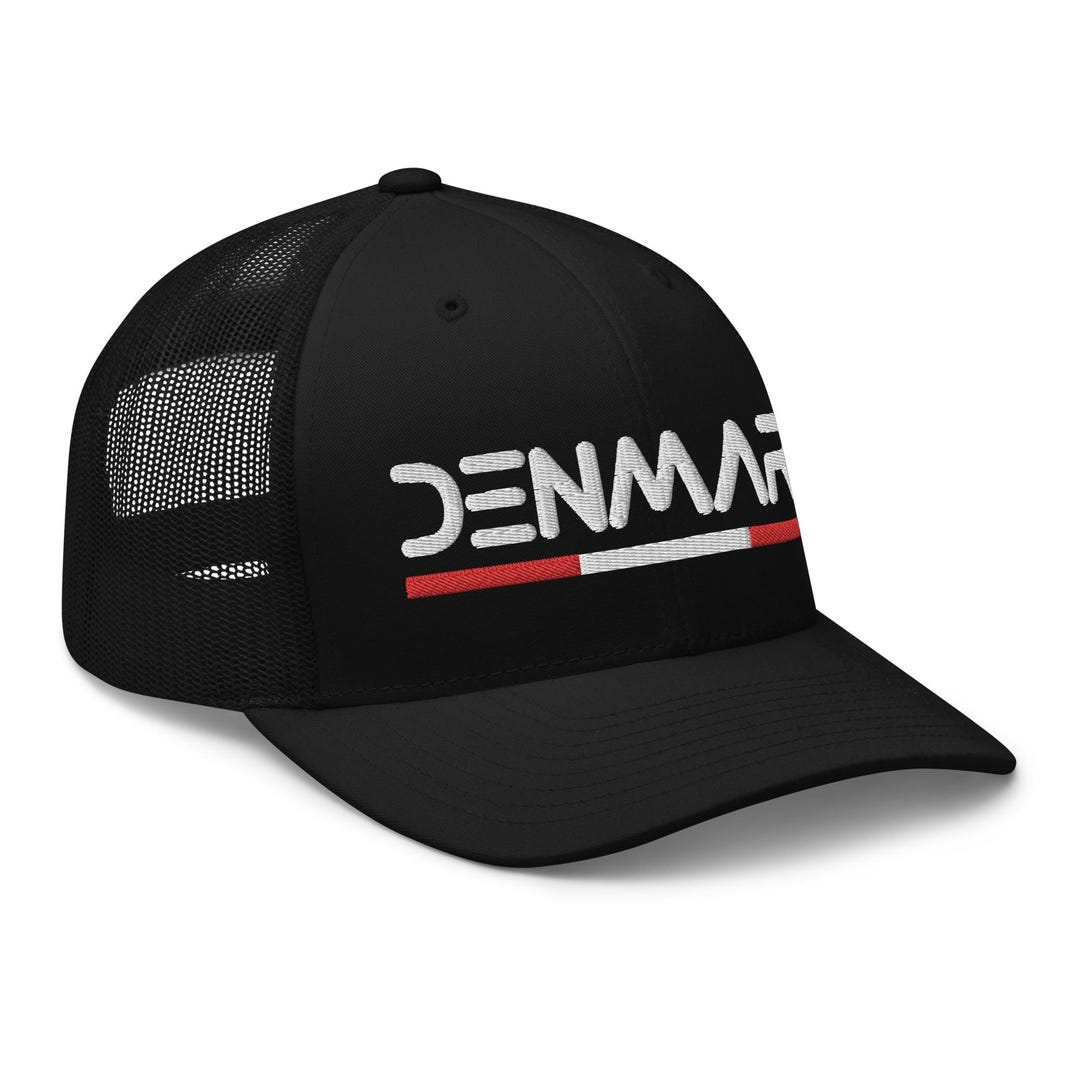 Minimal Denmark Flag Trucker Hat Mesh Denmark Trucker Cap - Etsy