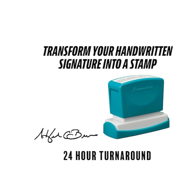 Handwritten Stamp - Etsy