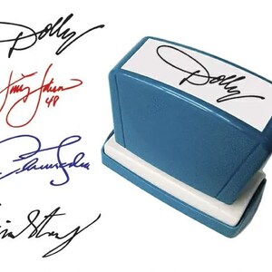 Transform Your Handwritten Signature Into A Stamp - Etsy