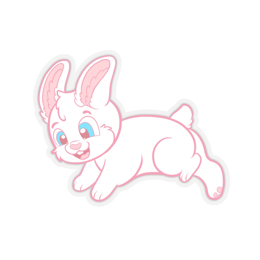 Hase hüpfender Sticker 1 - Etsy.de