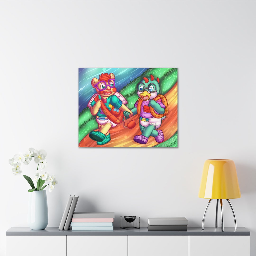 Hold Hands and Stick Together Canvas Print - Etsy
