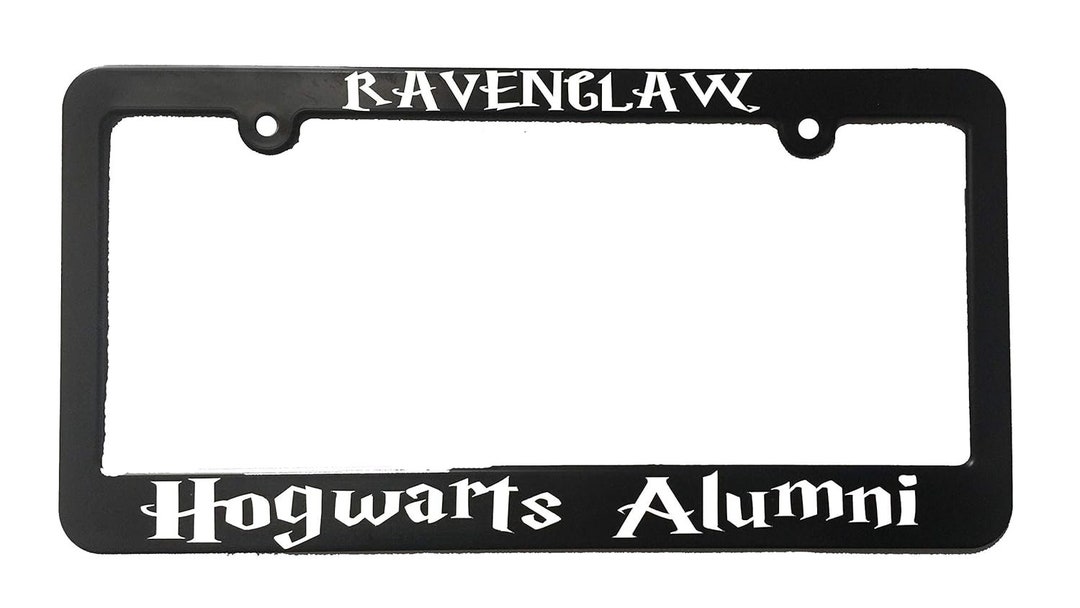 Ravenclaw Hogwarts Alumni Harry Potter License Plate Frame - Etsy