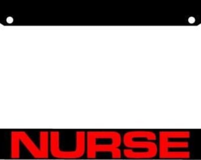 Heart Stethoscope Monogram License Plate, Personalized License Plate ...