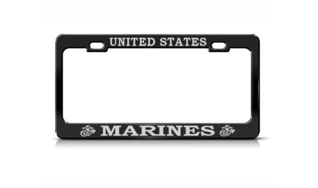 United States Marine Corps License Plate Frame - Etsy