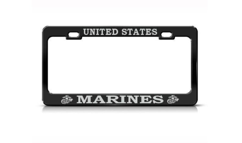 United States Marine Corps License Plate Frame - Etsy