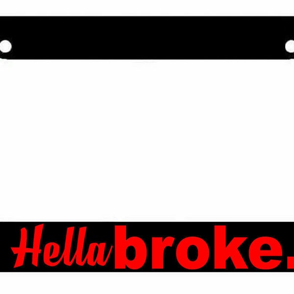 License Plate Frame - Etsy