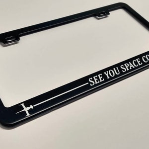 Swordfish See You Space Cowboy License Plate Frame - Etsy