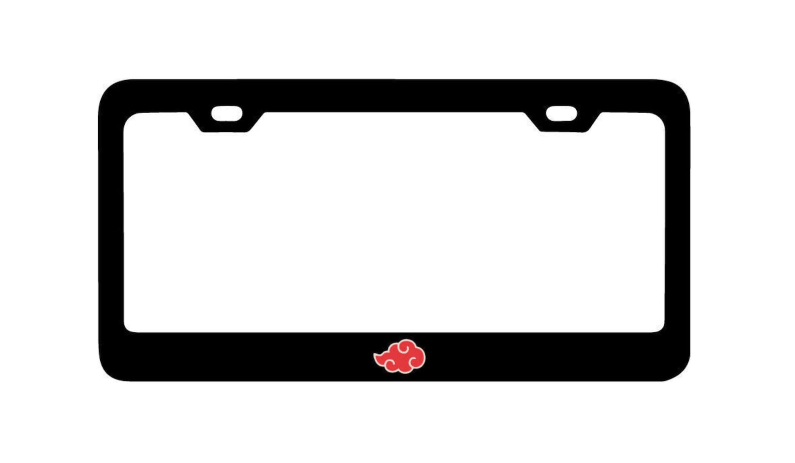 Akatsuki Cloud Metal License Plate Frame - Etsy