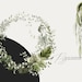 Greenery Wreath Clipart Watercolor Floral Frame Green Leaves ...