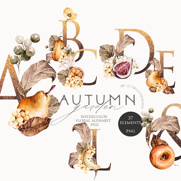 Autumn Flowers - Etsy