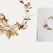 Watercolor Floral Wreath Autumn Frame Clipart Watercolour Pumpkins ...