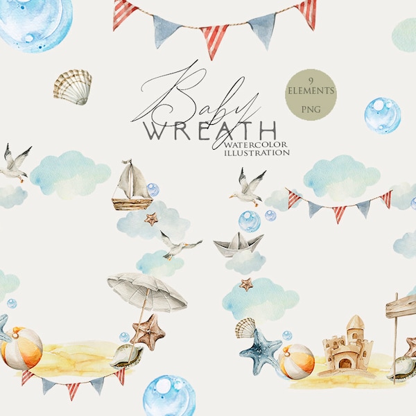 Nautical Wreath - Etsy