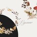 Watercolor Floral Wreath Autumn Frame Clipart Watercolour Pumpkins ...