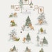 Woodland Christmas Clipart Forest Baby Animals Winter Holiday Clip Art ...