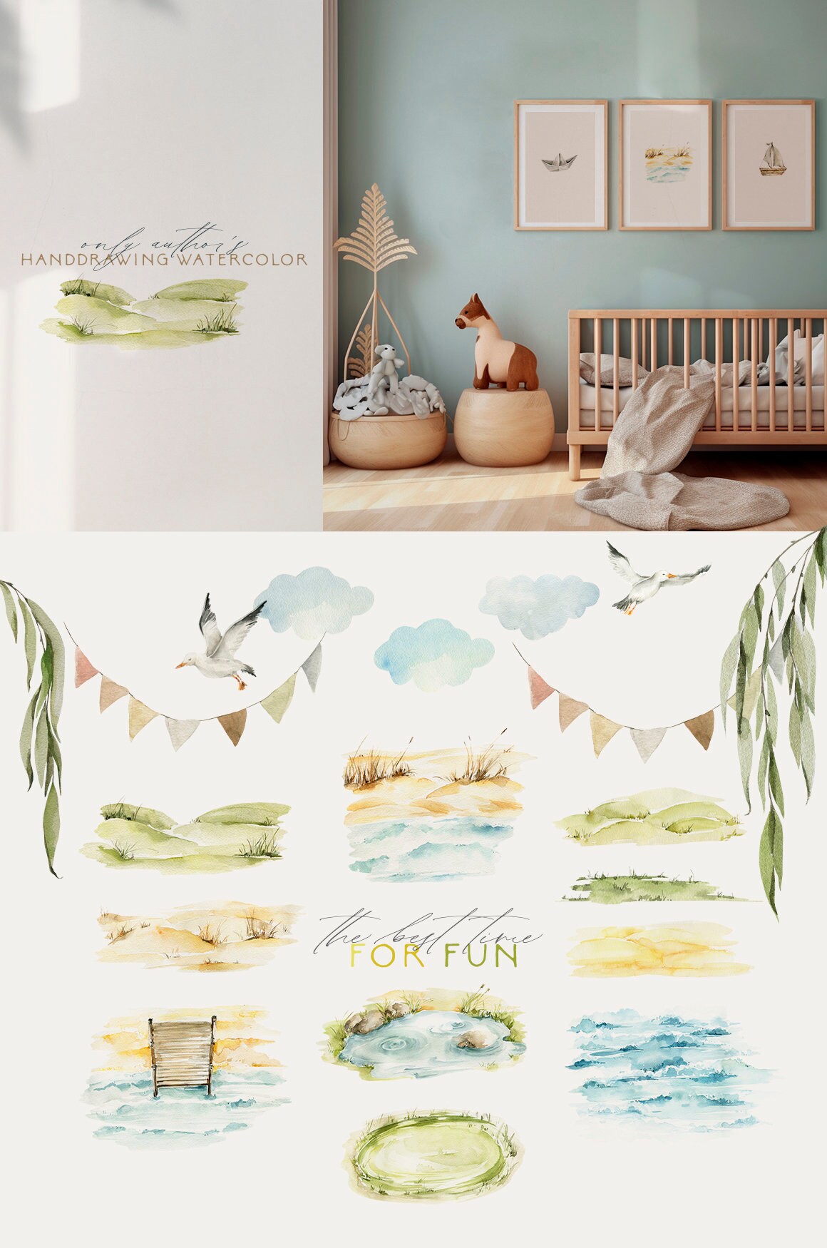 Baby Bear Clipart Watercolor Cute Animals Woodland Babies - Etsy