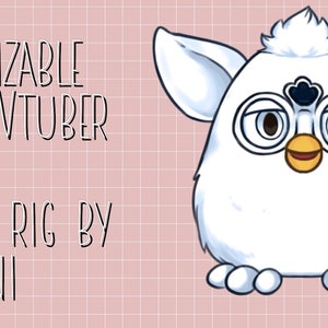 NEW Customizable Furby Vtuber Model V2 - Premade - Vtube Studio - Furry ...