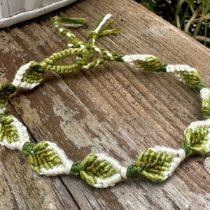 Leaves Friendship Bracelet / Plant Lover Bracelet / Plant Lover Gift ...