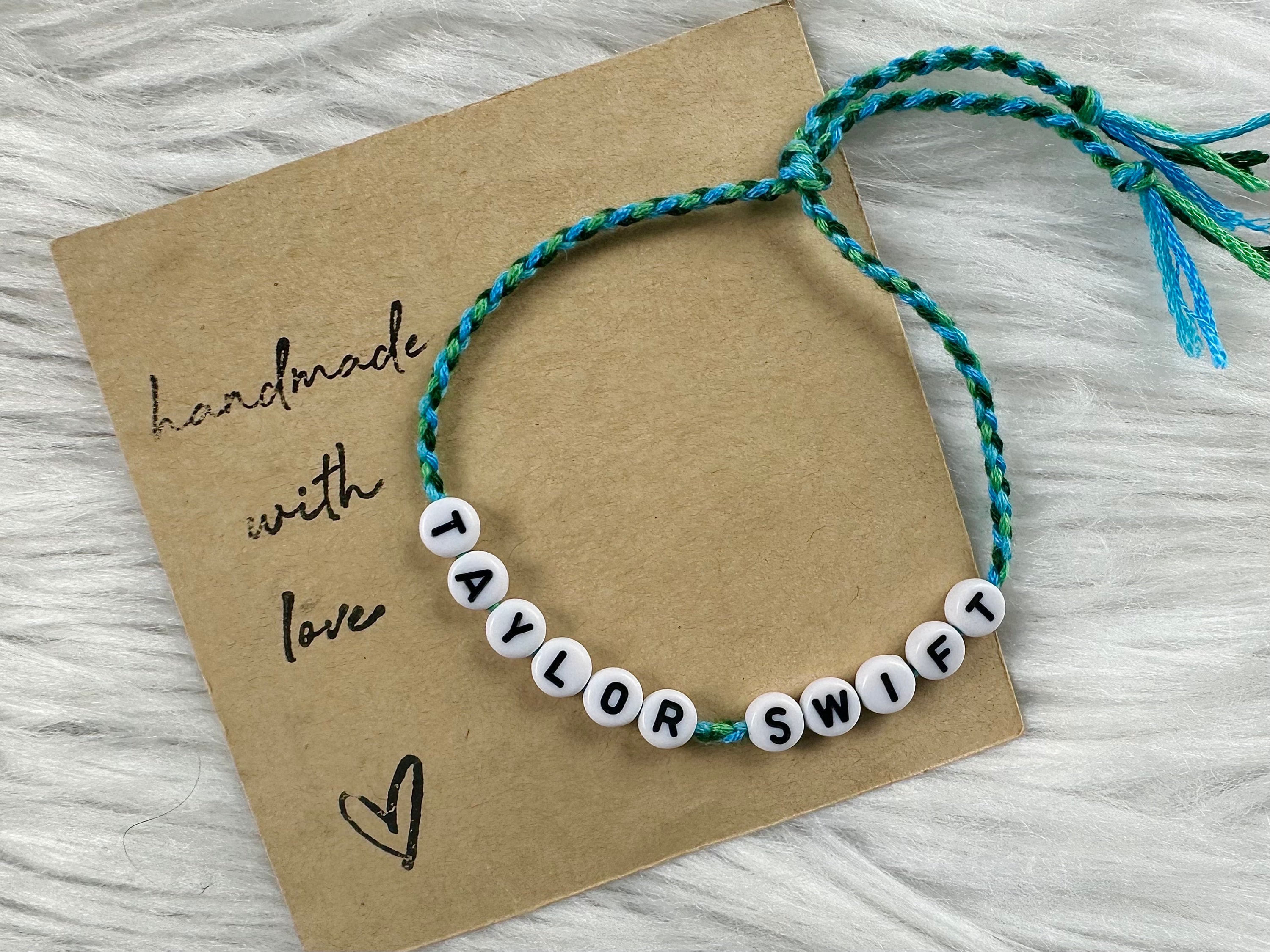 Set of Eras Tour Bracelets / Swiftie Gift / Trading Bracelets / Custom ...