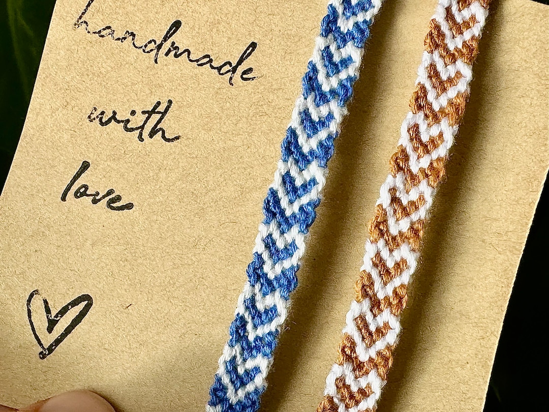 Heart Friendship Bracelet / Friendship Bracelet / Custom Friendship ...