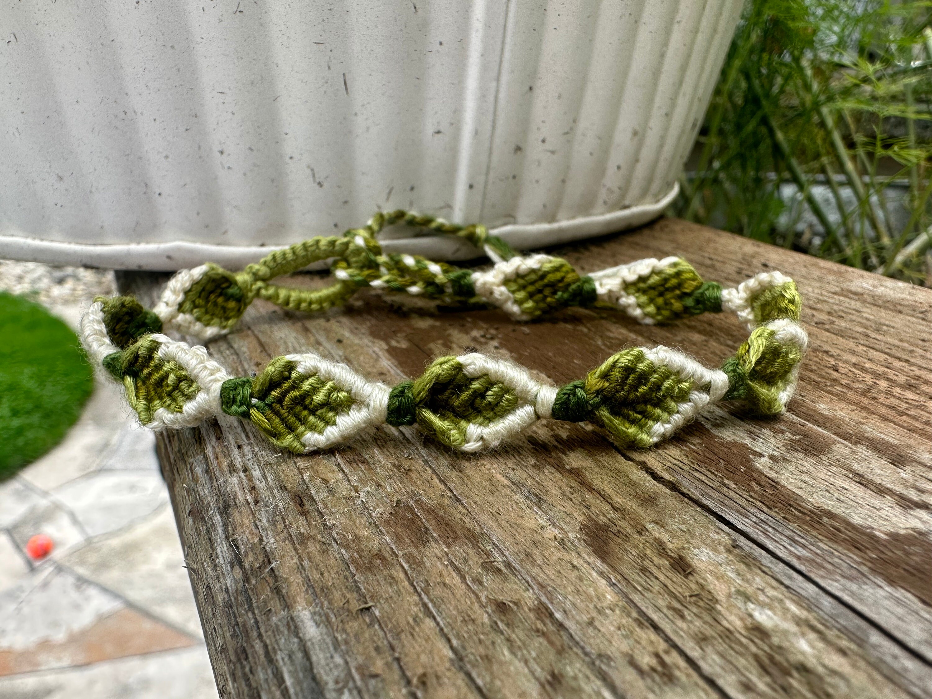 Leaves Friendship Bracelet / Plant Lover Bracelet / Plant Lover Gift ...