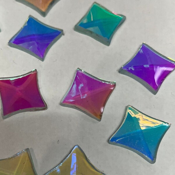Stained Glass Bevel Star - Etsy