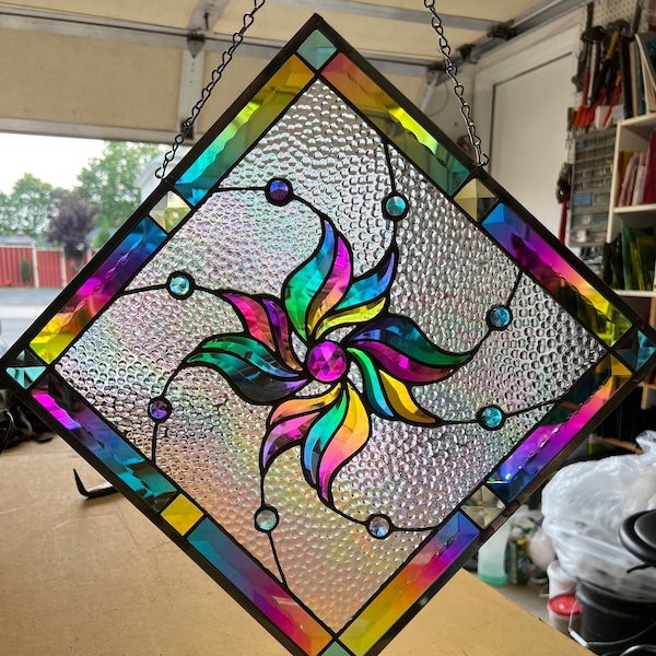 Stained Glass Chain - Etsy