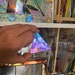 3 Dichroic Triangle Bevel Rainbow Faceted Stained Glass Jewel - Etsy