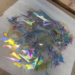 CBS Dichroic Glass Scrap Mix Colors 0.040 Thick - Etsy