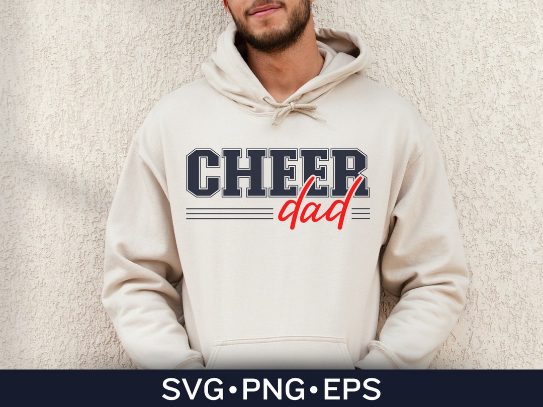 Cheer Dad SVG PNG Cheerleader Dad, Gymnastics SVG, Cheer Coach Svg ...