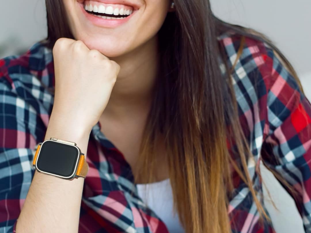 Custom Leather Apple Watch Band 11 Color Options for Women Stylish ...