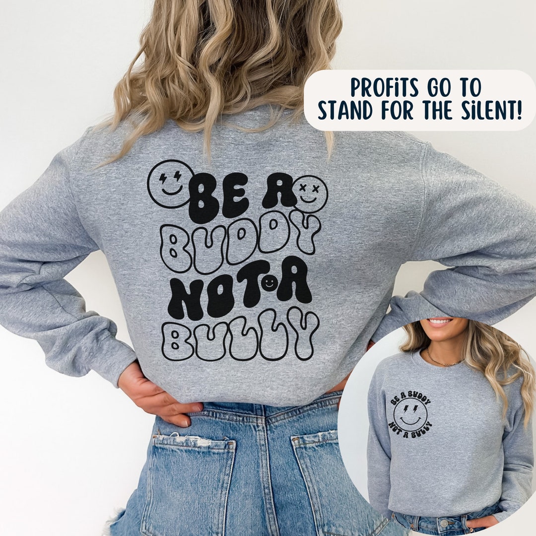 Antibullying Shirt Pink Shirt Day Stop Bullying Sweatshirt Unity Day ...