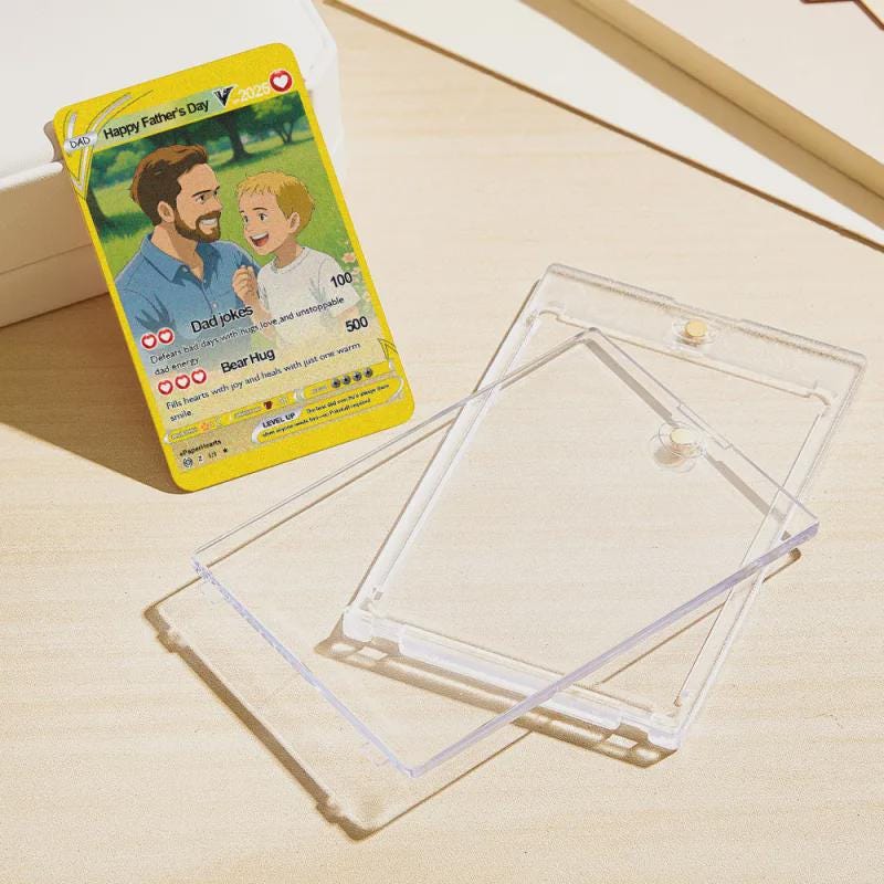 Father's Day Poke Card Custom Poke Card Gift for Dad Father's Day Gift ...