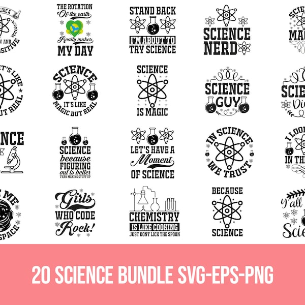 Science Svg - Etsy