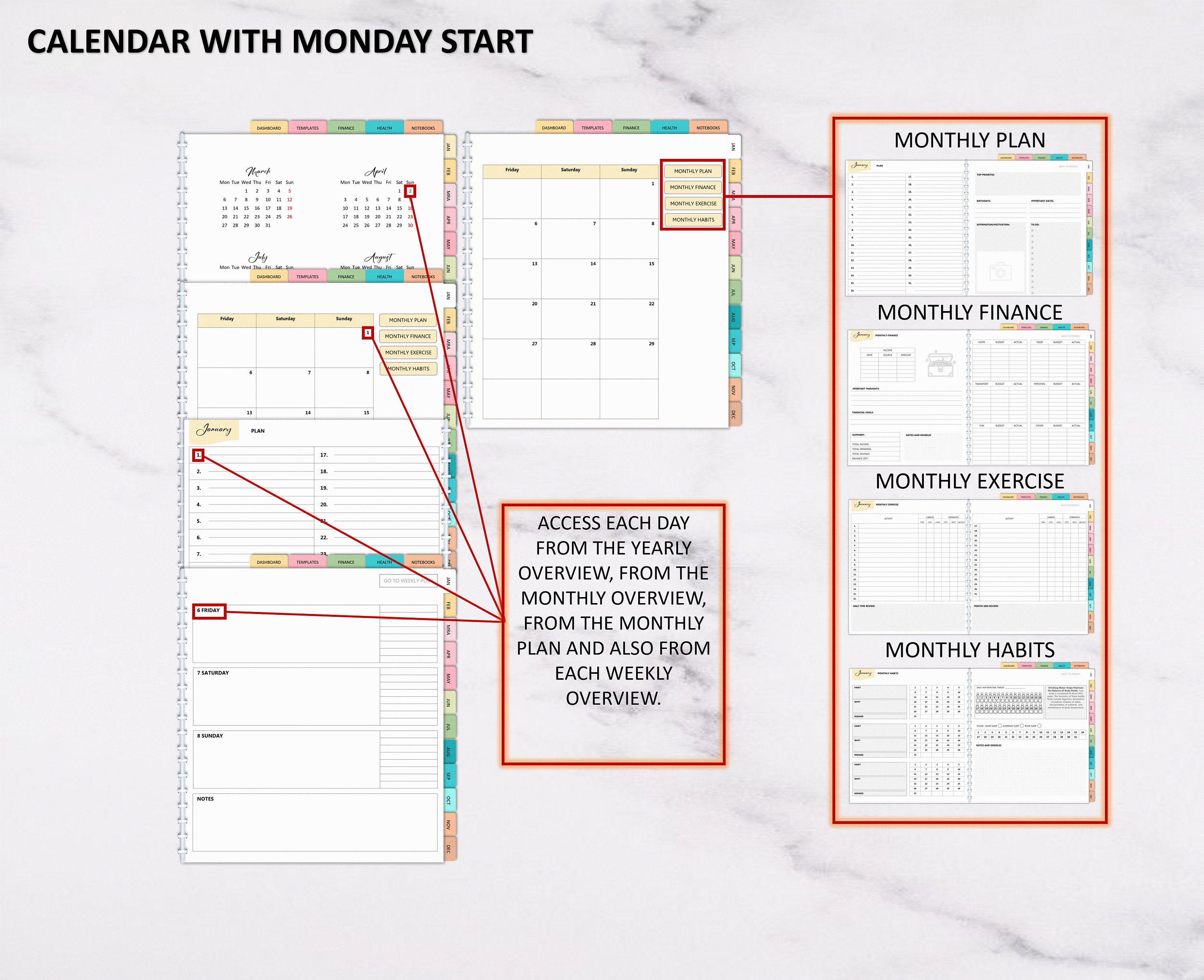 Best Mom Digital Planner 2023/2024, Mum Planner Goodnotes Planner Moms ...