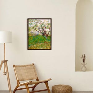 The Flowering Orchard by Vincent Van Gogh HIGH QUALITY PRINT -famous ...