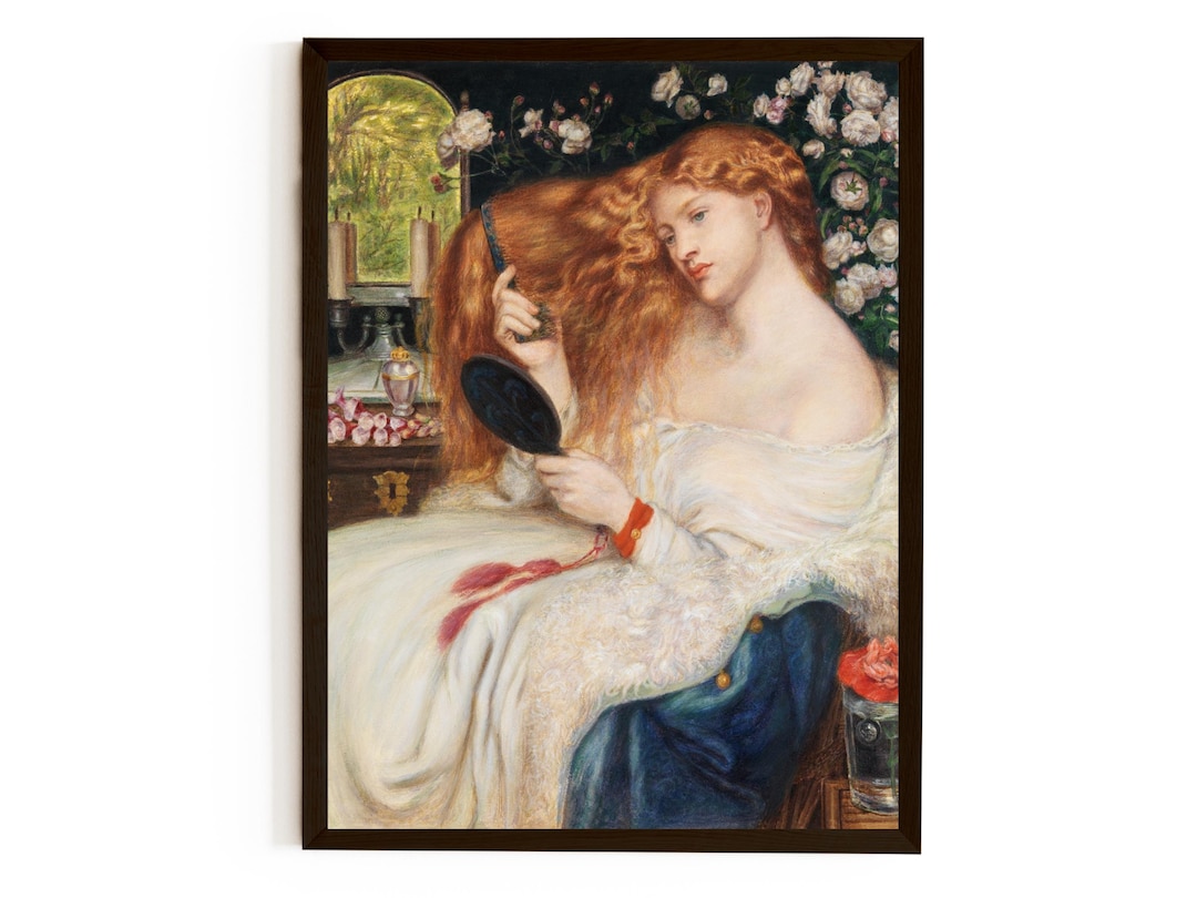 Dante Gabriel Rossetti Lady Lilith Art Print | Pre-raphaelite ...