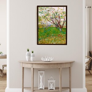 The Flowering Orchard by Vincent Van Gogh HIGH QUALITY PRINT -famous ...