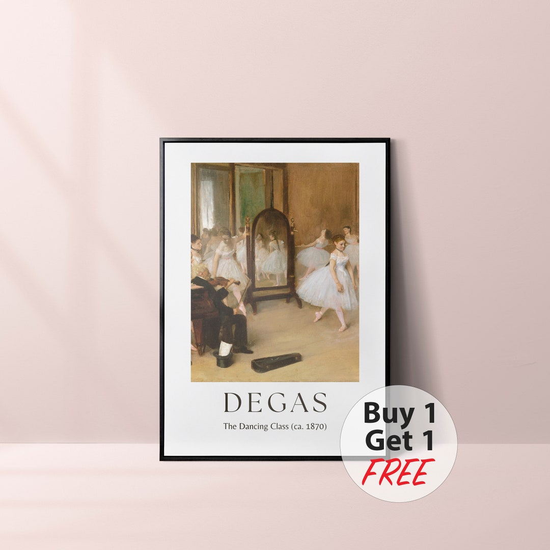 The Dancing Class (ca. 1870) Edgar Degas , Ballet Wall Art - Etsy