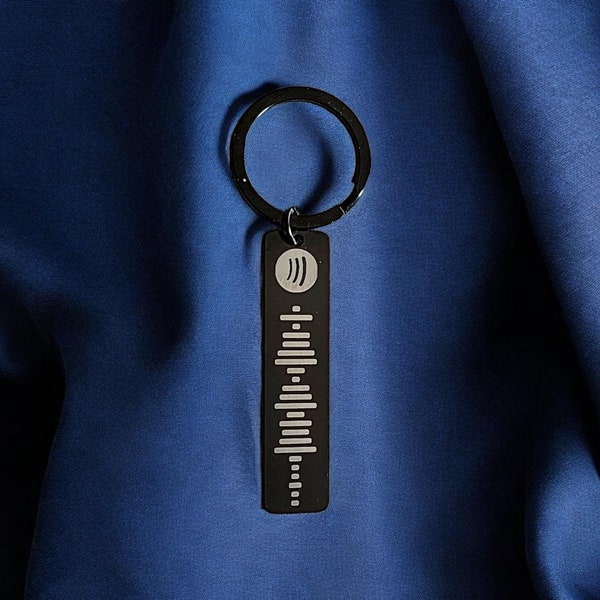 Music Keychain - Etsy