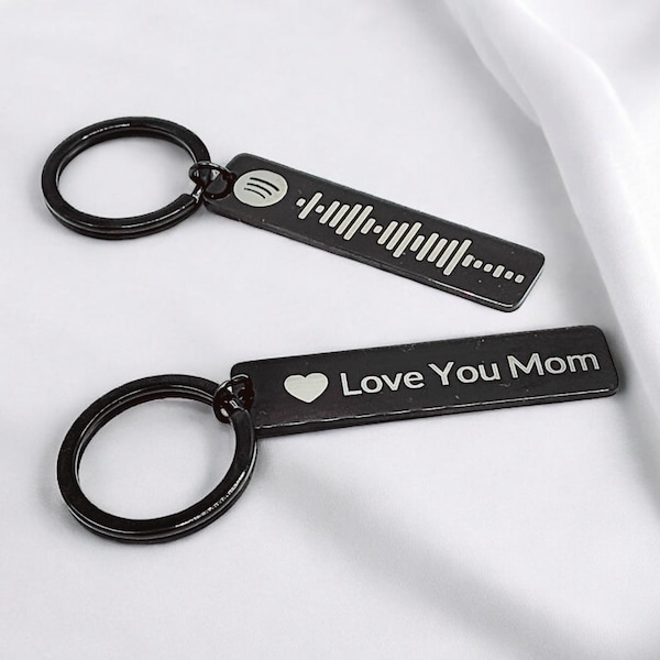 Music Keychain - Etsy