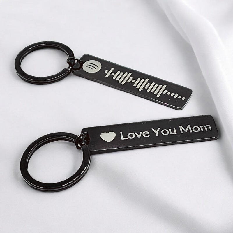 Music Keychain - Etsy