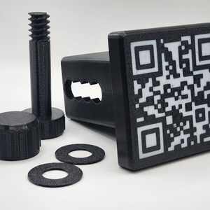 Custom QR Code Trailer Hitch Cover - Fits 2" Receiver - Etsy